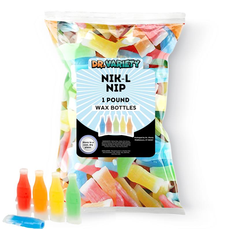 Dr. Variety's Wax Bottle Candy Drinks, 1LB Bulk Candy - ASMR Frozen ...