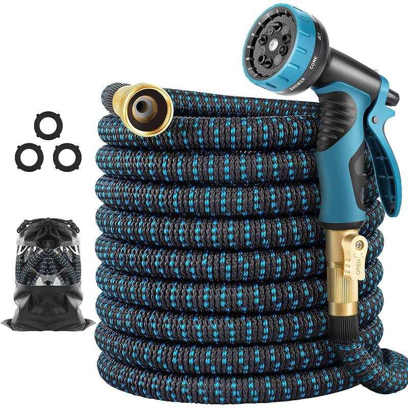 200 ft Expandable Garden Hose - Expanding Water Hoses, No Kink ...