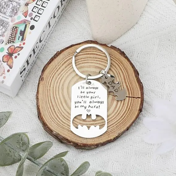 Dad Keychain Fathers Day Gift Daddy Papa Dad Gifts Birthday Gift for ...