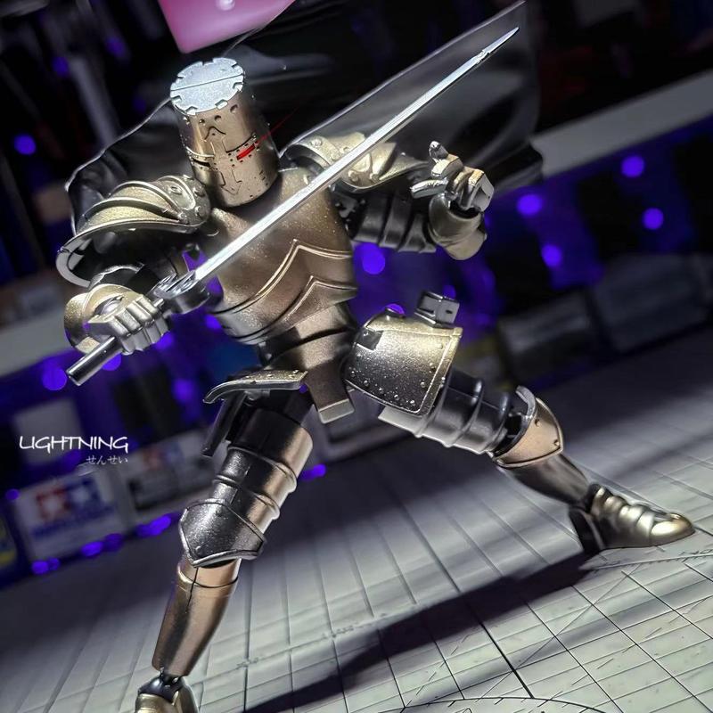 Medieval Knight Action Figure, Multi-joint Movable Knight Figure with ...