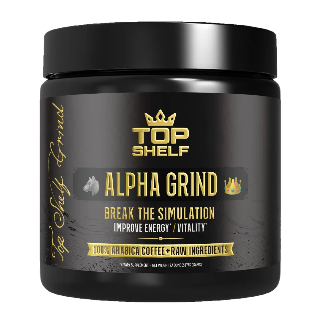 Alpha Grind - 100% Arabica Coffee + Raw Ingredients | 30 Servings ...