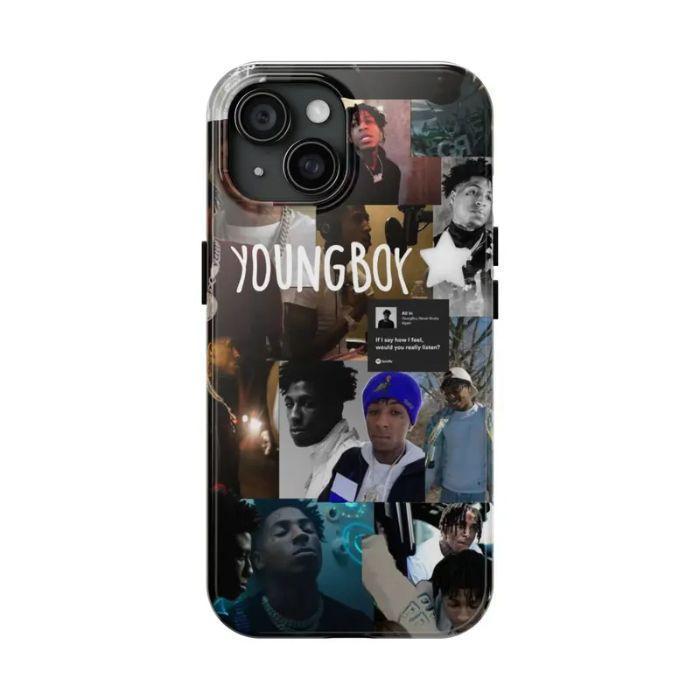Rapper YoungB0y Phone Case High Quality TPU Plastic for Apple iPhone 15 ...