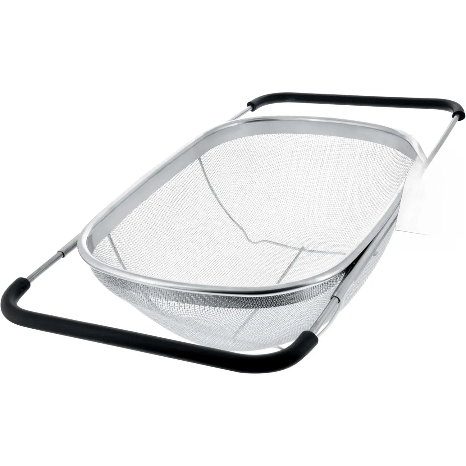Stainless Steel Colander Strainer - 6-Quart Collapsible Colander with ...