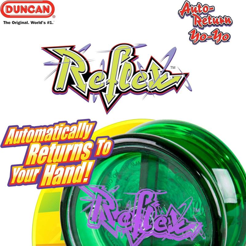 Toys Reflex Auto Return Yo-Yo, Beginner String Trick Yo-Yo, Green ...