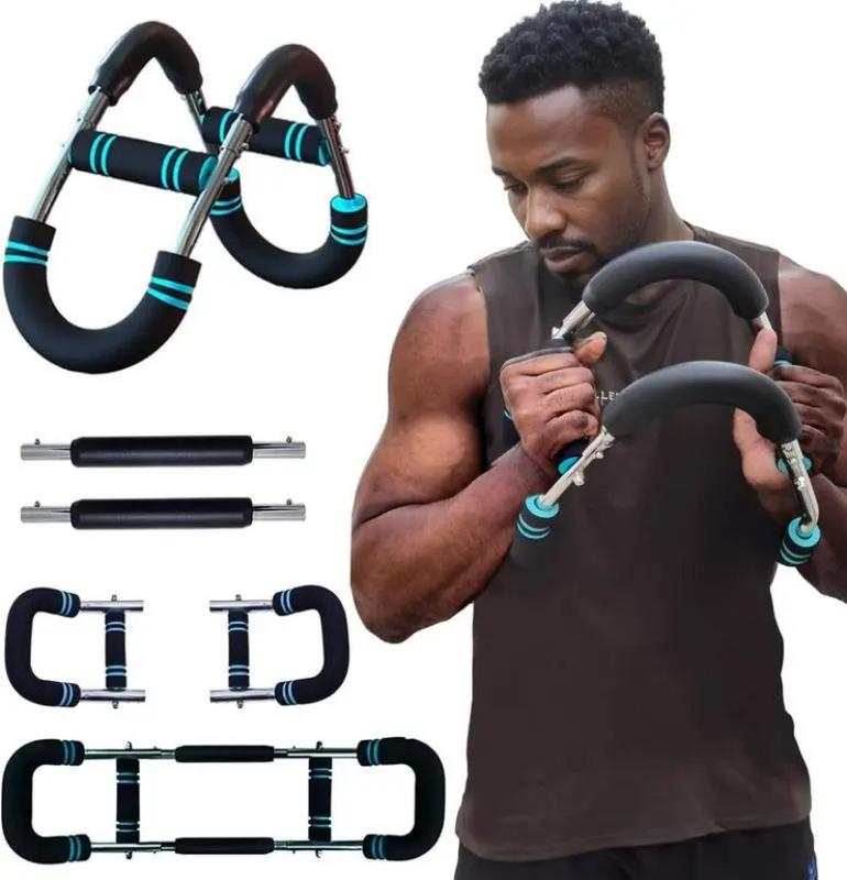 Arm Trainer , 60-110lb Adjustable Chest Workout Equipment, Men's Arm ...