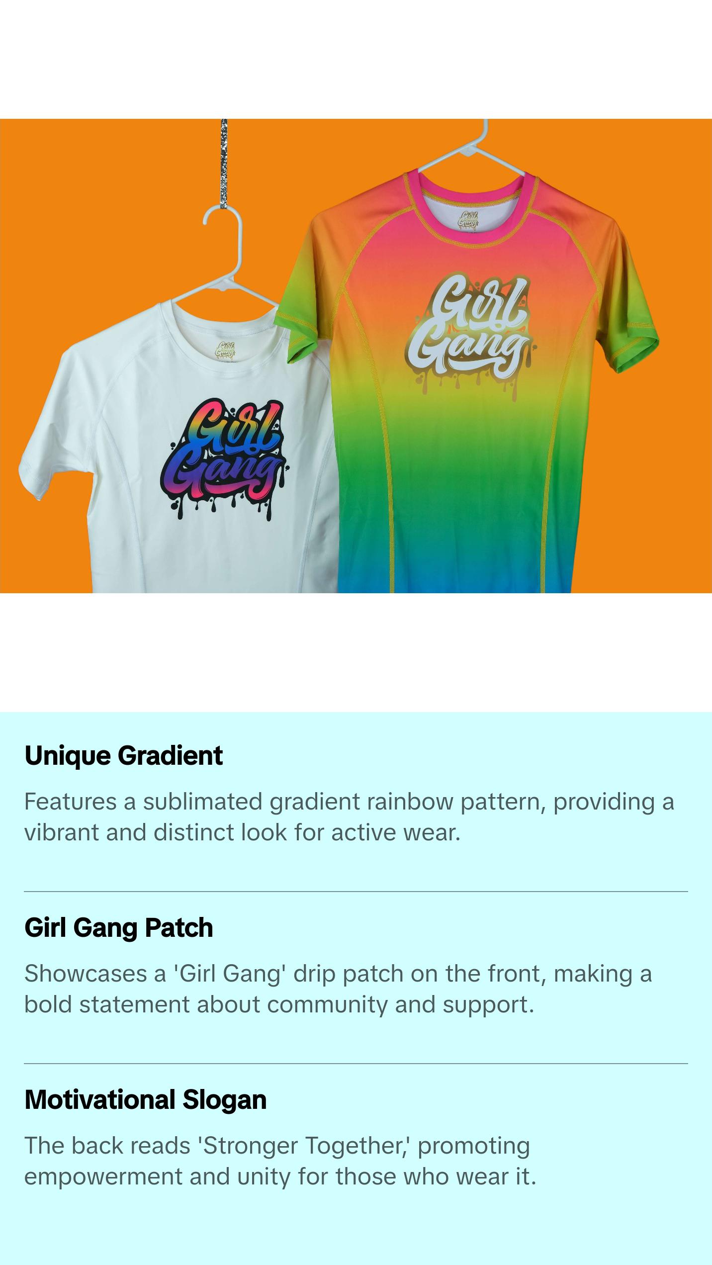 White Girl Gang Drip Rashguard - TikTok Shop