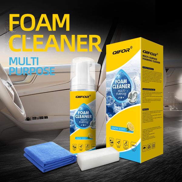 QIFOR Automotive Interior Foam Cleaner - Multi-purpose Cleaner with ...