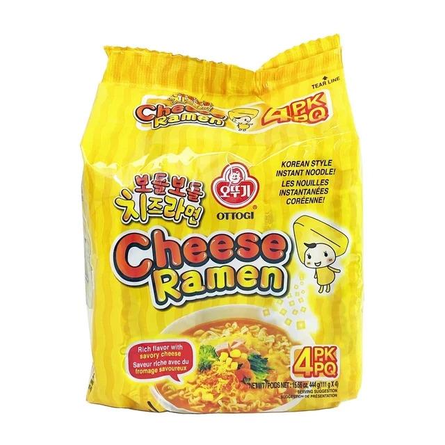 Cheese Ramen, KOREAN STYLE INSTANT NOODLE by Ottogi, Rich flavor with ...