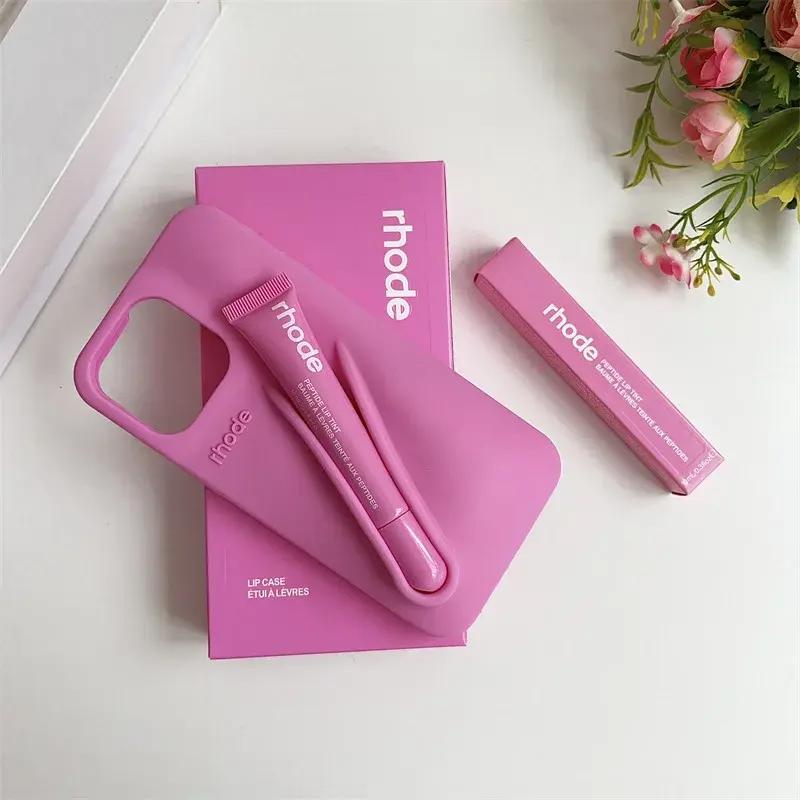 Hailey Bieber Liquid Silicone Lipstick Phone Case 【100% Genuine High ...