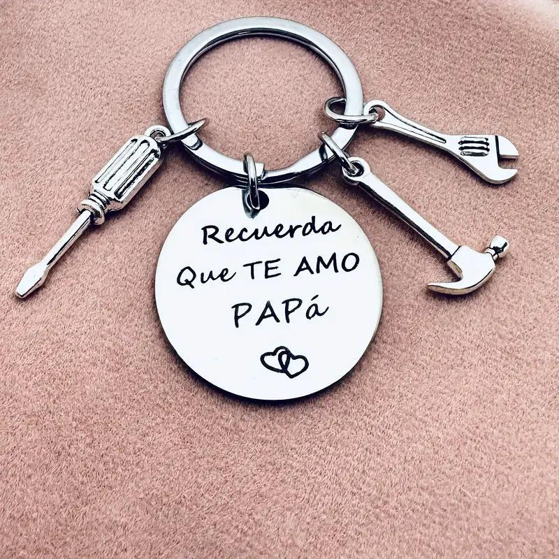 Father’s Day Dad Tool Keychain with Paper Card + Gift Box Stainless ...