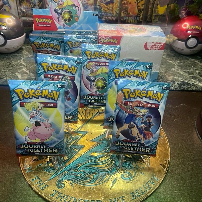 POKEMON: JOURNEY TOGETHER 5 BOOSTER PACK BUNDLE(5 FACTORY SEALED ...