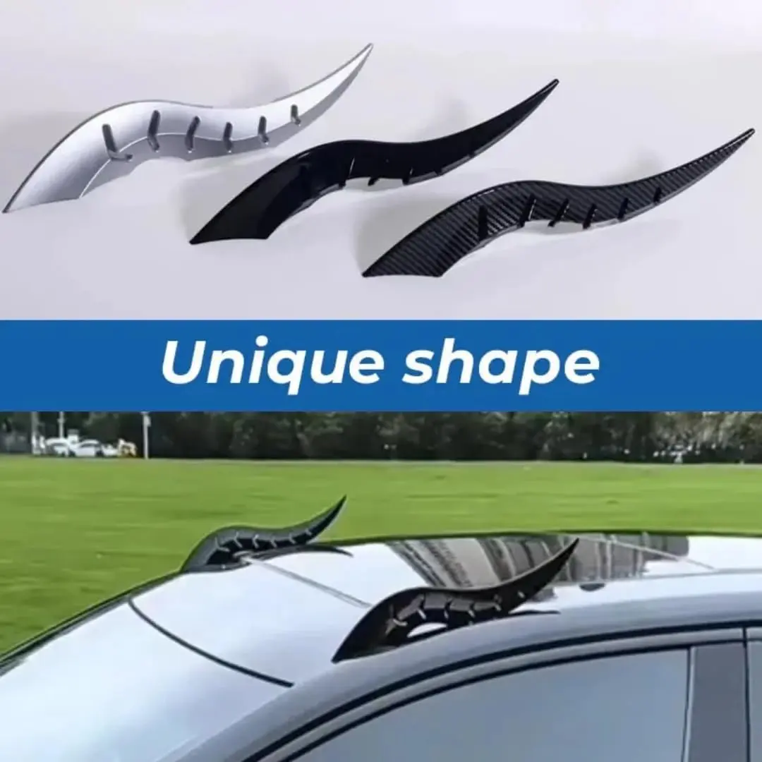 Car Roof Dragon Horn Modification - Universal 3D Stickers - TikTok Shop