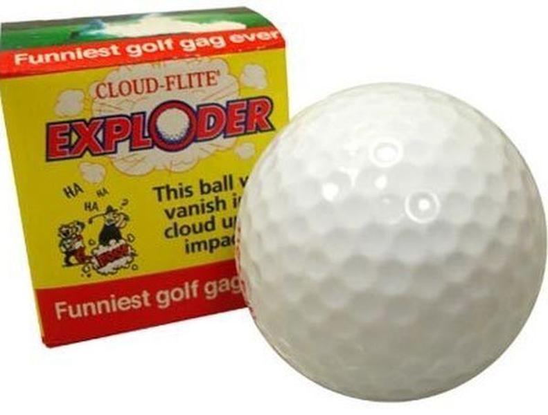 Exploding Golf Ball ~ Explodes into Cloud Smoke ~ Funny Gag Prank Joke ...