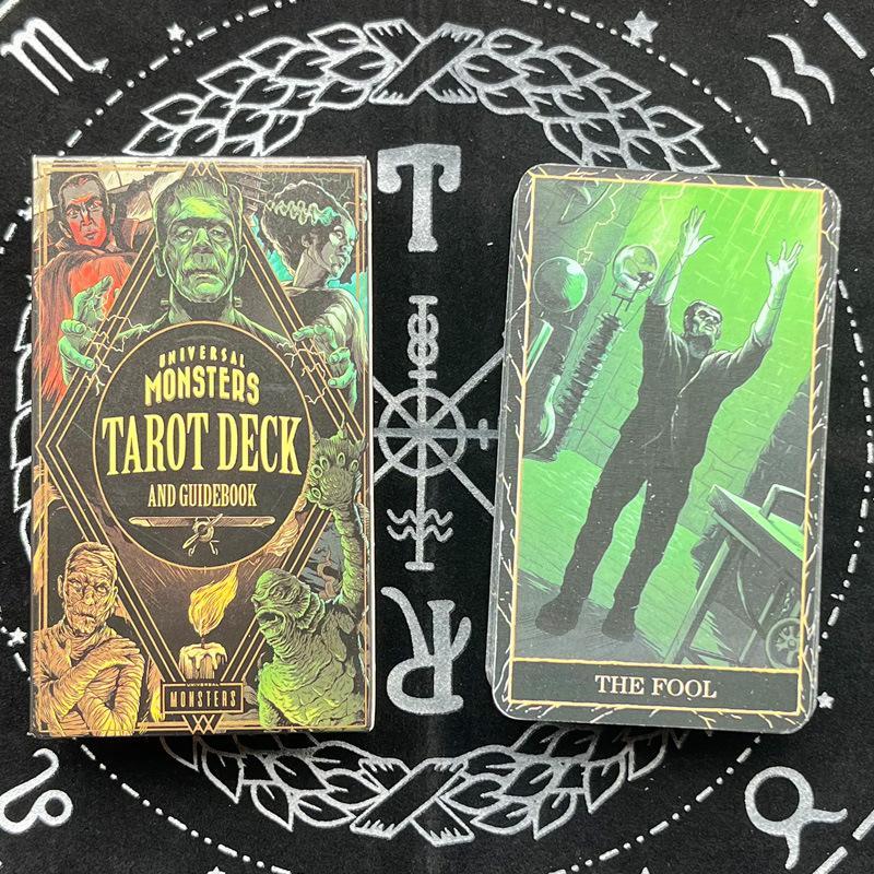 Monsters Tarot Game Card, 1 Box Monsters Tarot Cards, Fortune Telling ...