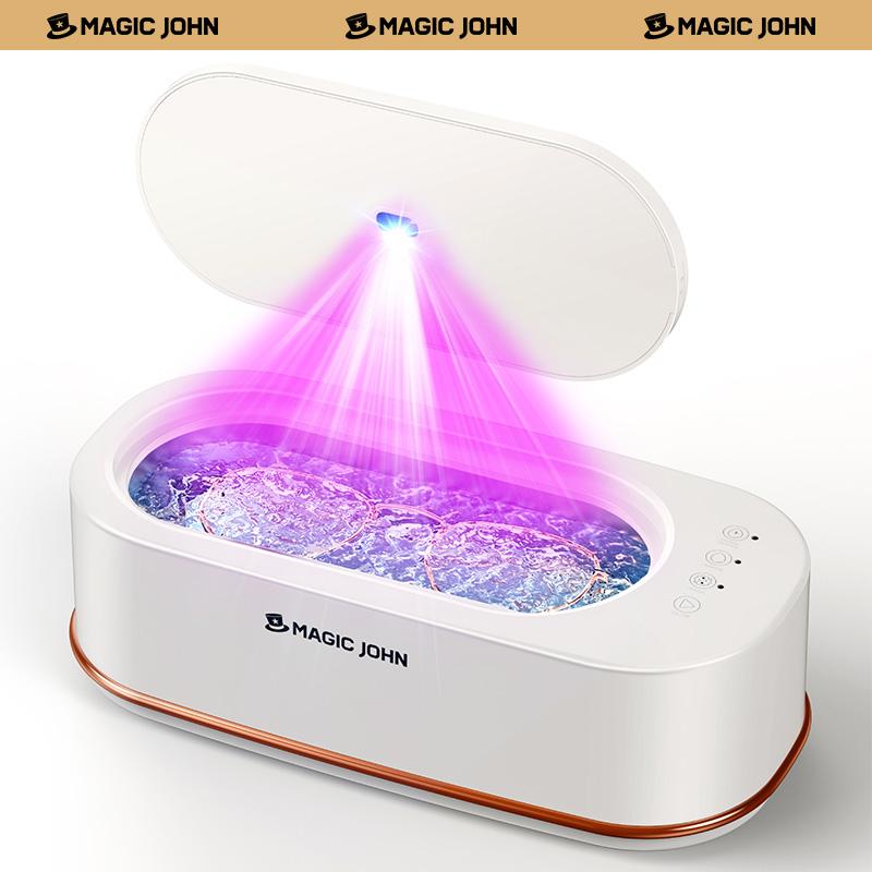 MAGIC JOHN Multifunctional Ultrasonic Cleaner with Sterilization, 47KHz ...