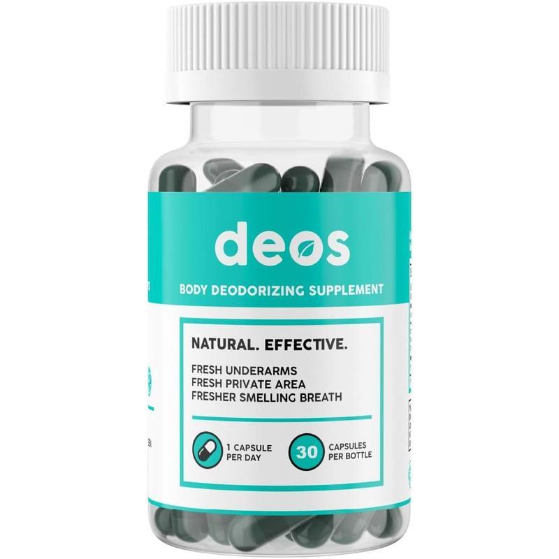 3PCS Deos Full Body Deodorant Supplement - 3 Pack Bundle - Natural ...