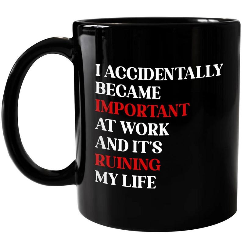 [Sale Up To 50%] CupiCo I Accidentally Became Important Ceramic Mug ...