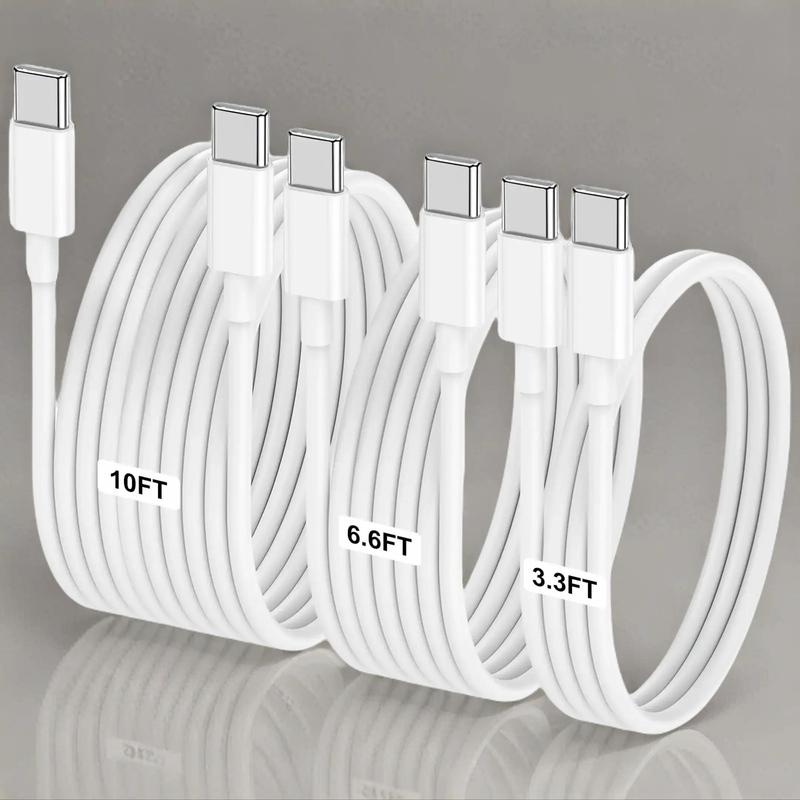 Flexible & Durable Usb C Port Data Cable, Pd 60w (20v/3a) Speedy Data ...