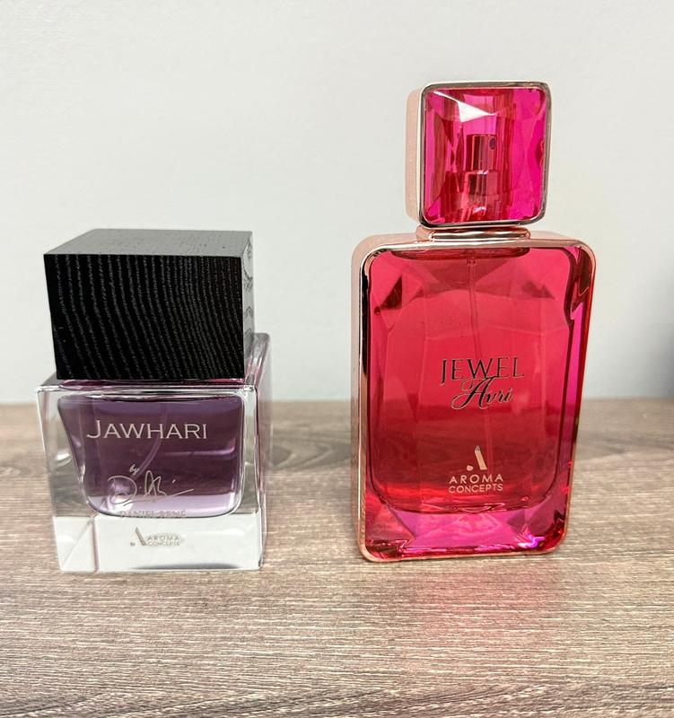 Jawhari and Avri Jewel Perfume Set by Aroma Concepts Unisex Fragrance ...
