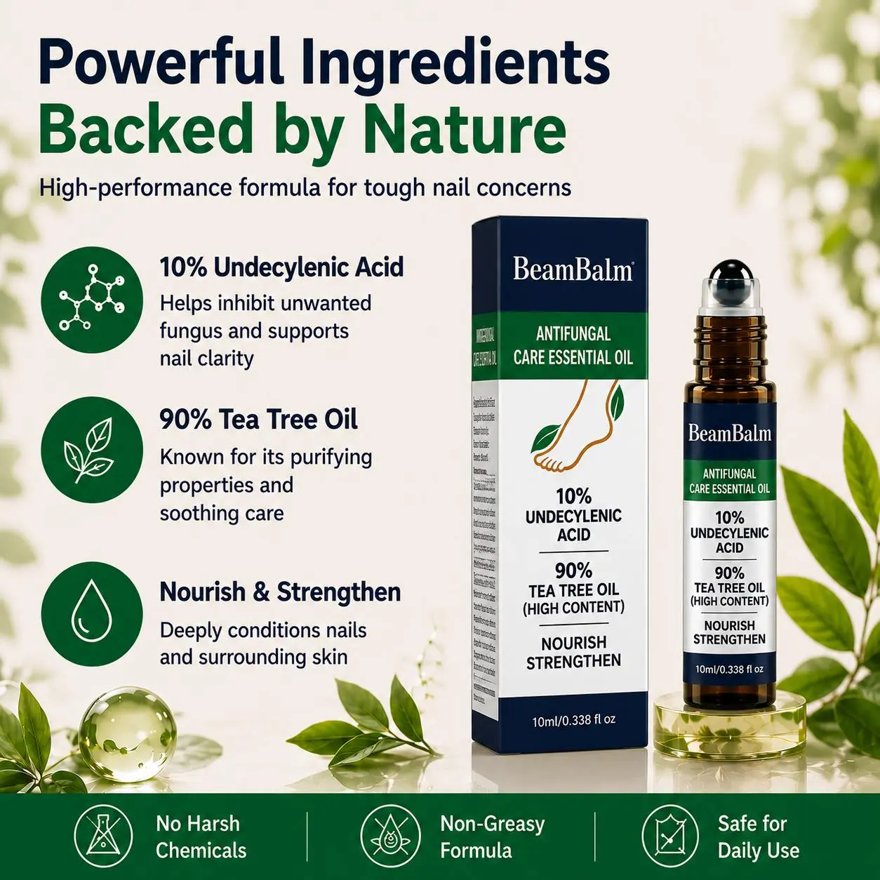 [Superb Results] Premium Anti-Fungal Roller Serum (10ml) | 10% ...