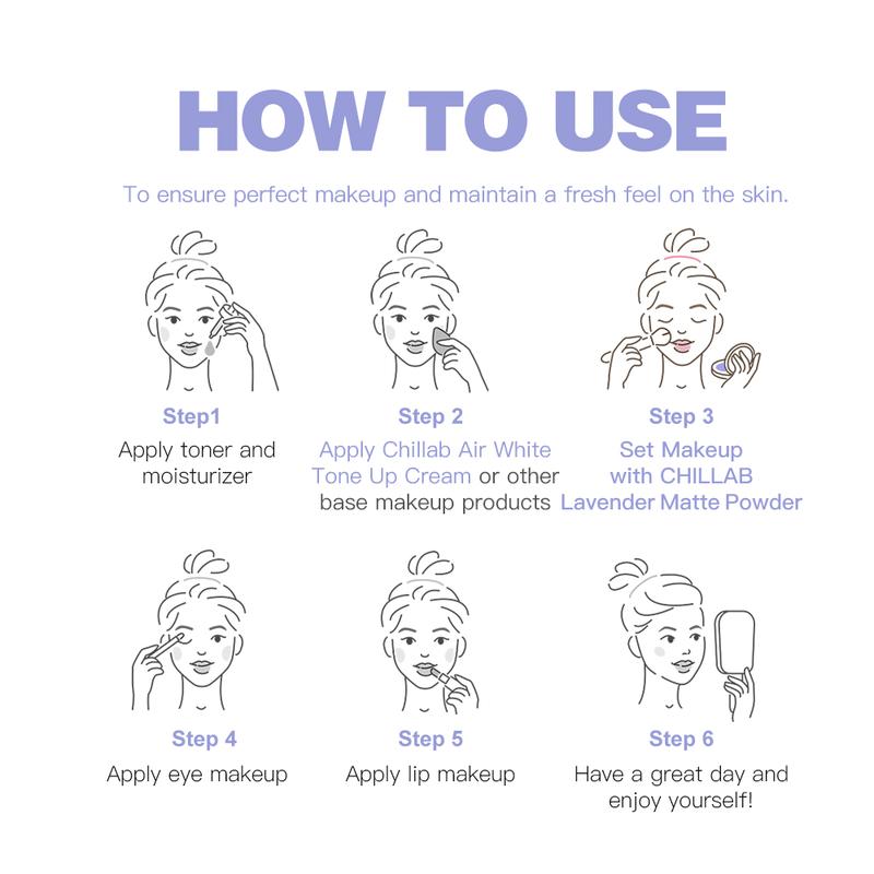 Chillab Lavender Matte Powder and Max Cloudy Puff - Face Makeup Sets ...