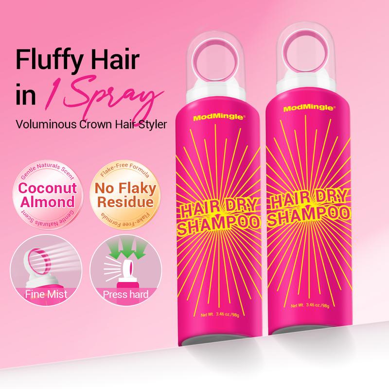 ModMingle Instant Hair Dry Shampoo Natural Ingredient Fragrance ...
