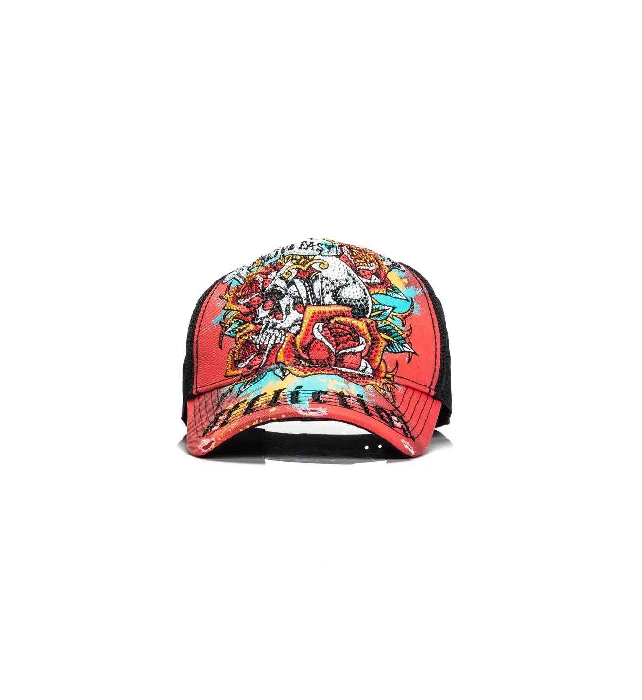 Affliction Tragic Attack Men's Black Trucker Hat - TikTok Shop