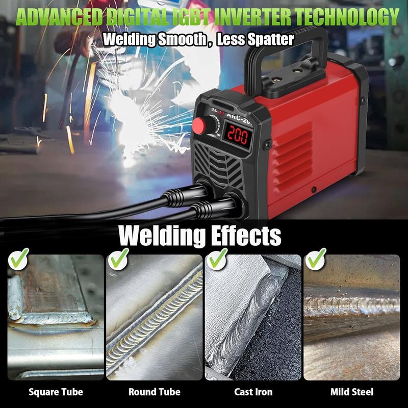 200Amp 20PCS Rods Stick Welder 110V Super MINI Portable IGBT Inverter ...