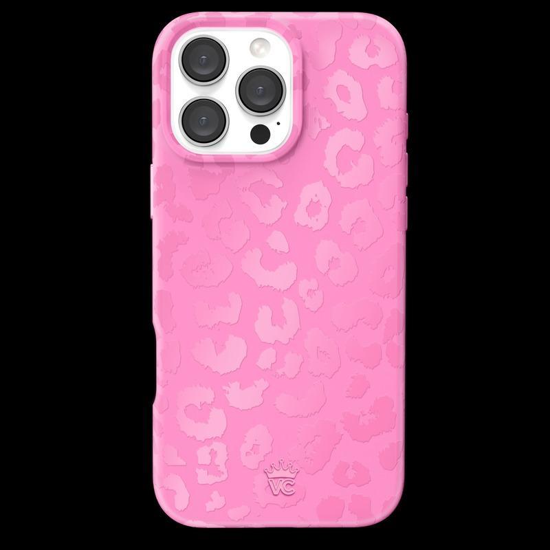 Hot Pink Leopard iPhone Case | Velvet Caviar Design Tough Phone Case ...