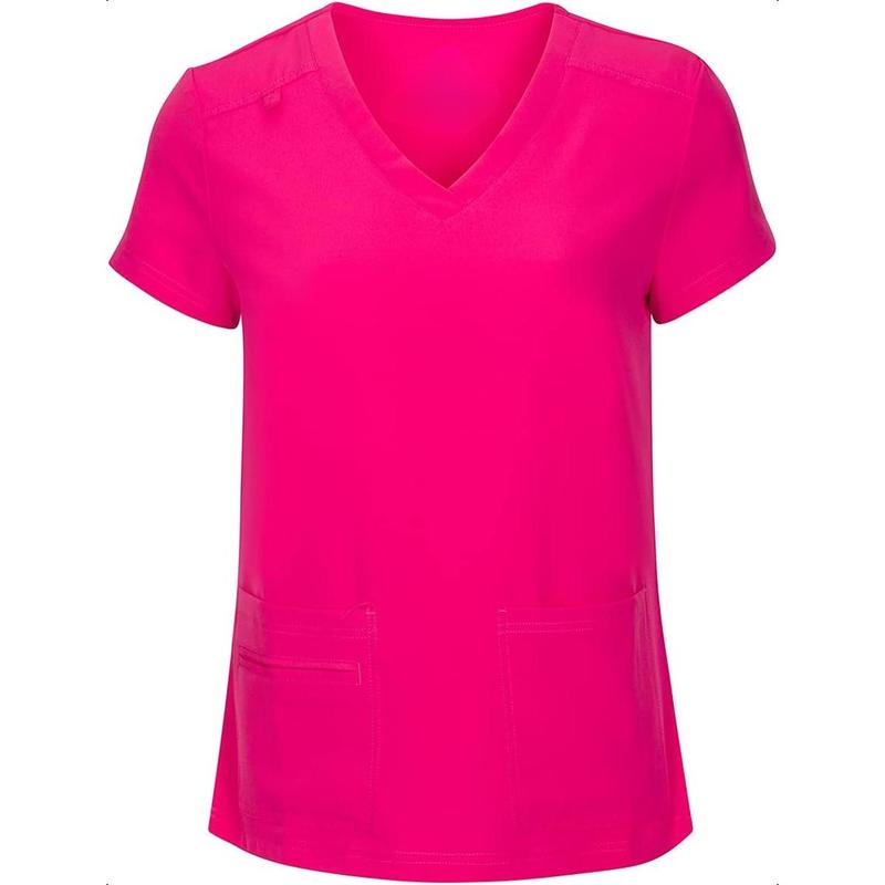 Women's Cool Stretch V Neck Top and Cargo Pant Scrub Set Regular and ...