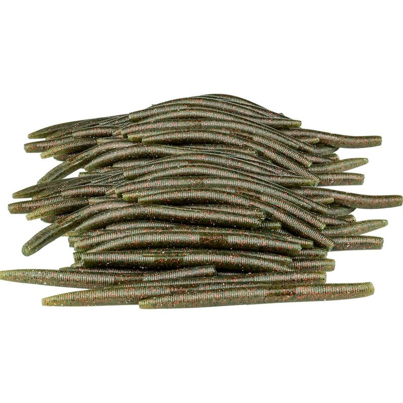 Soft Fishing Worm 100 count, 3/4/5/6" Mega Value Pack Senko Style Soft ...