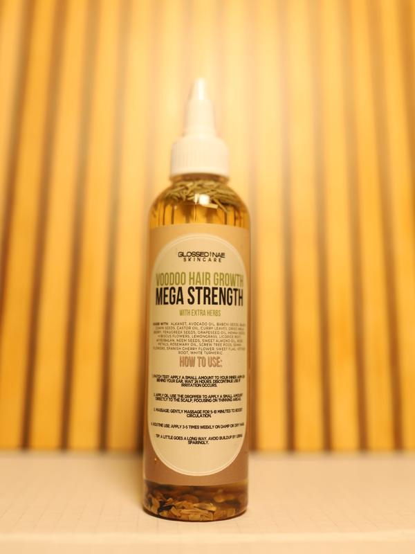 Mega Strength 4oz Voodoo Hair Growth Oil - TikTok Shop