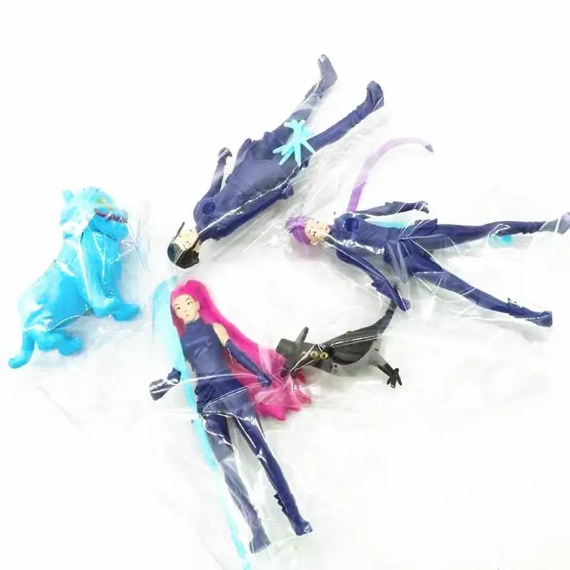 Kpop Demon Hunter Theme Doll Set 12-Piece Cartoon Model Toys for Home ...