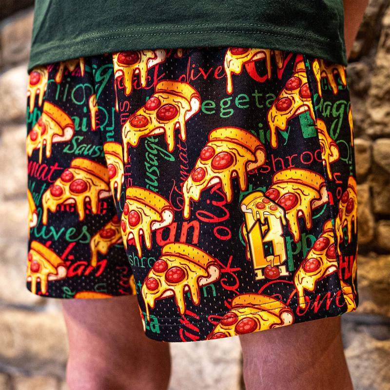 BL101 Baseball Lifestyle 101 Pizza Shorts - TikTok Shop