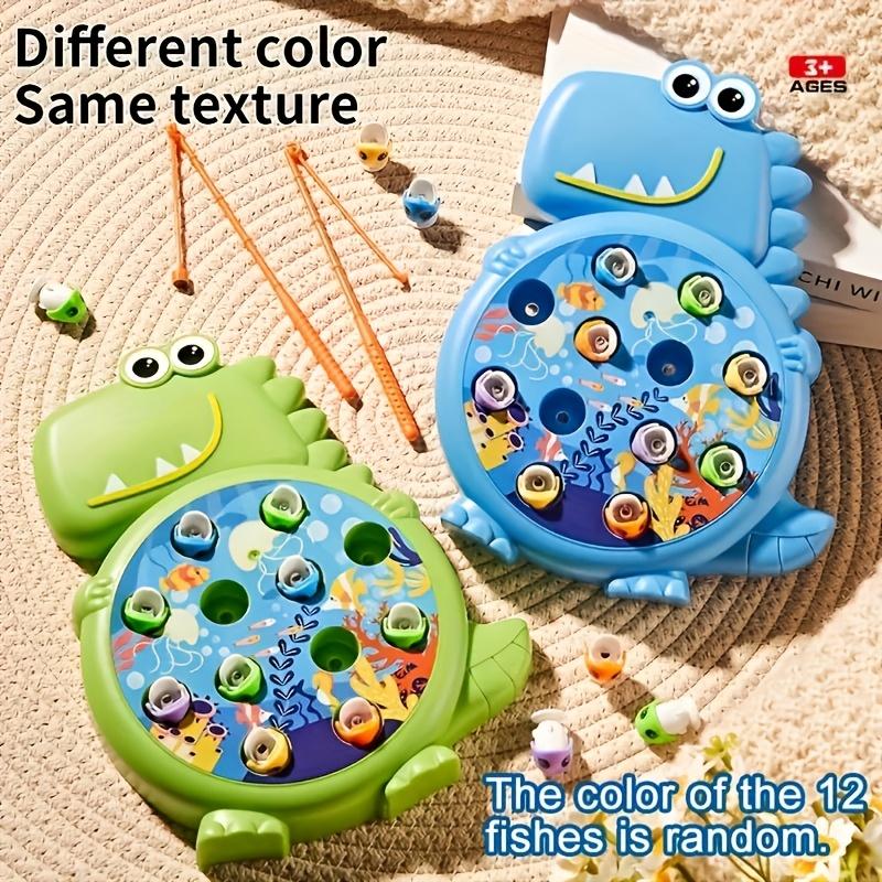 Rilakkuma Children's Magnetic Dinosaur Fishing Game Set - Interactive ...