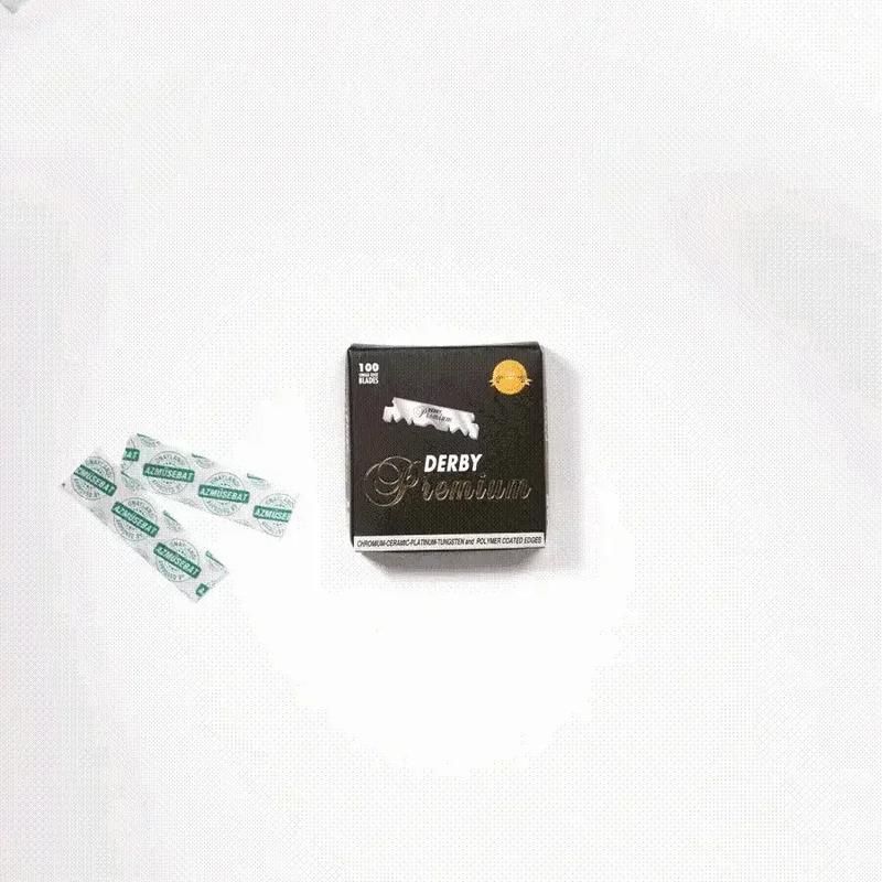Derby Premium Single Edge Razor Blades 100 Pcs