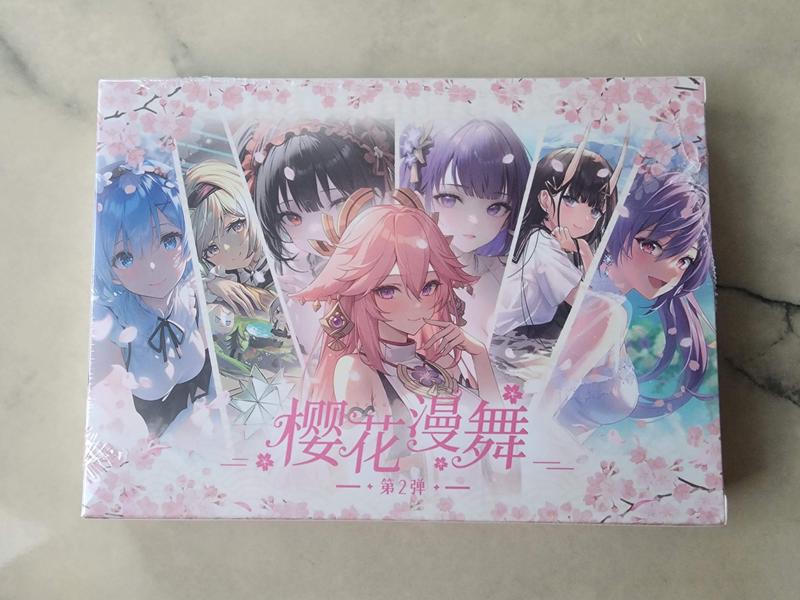 Ika Sakura 2 Goddess Collection Cards A6 Box Waifu Anime - TikTok Shop