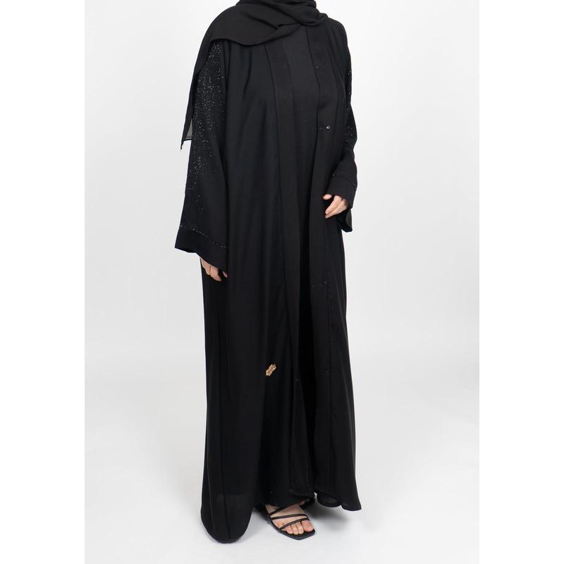 Maha - Nada Black Abaya | Black Friday Sale TikTok Shop