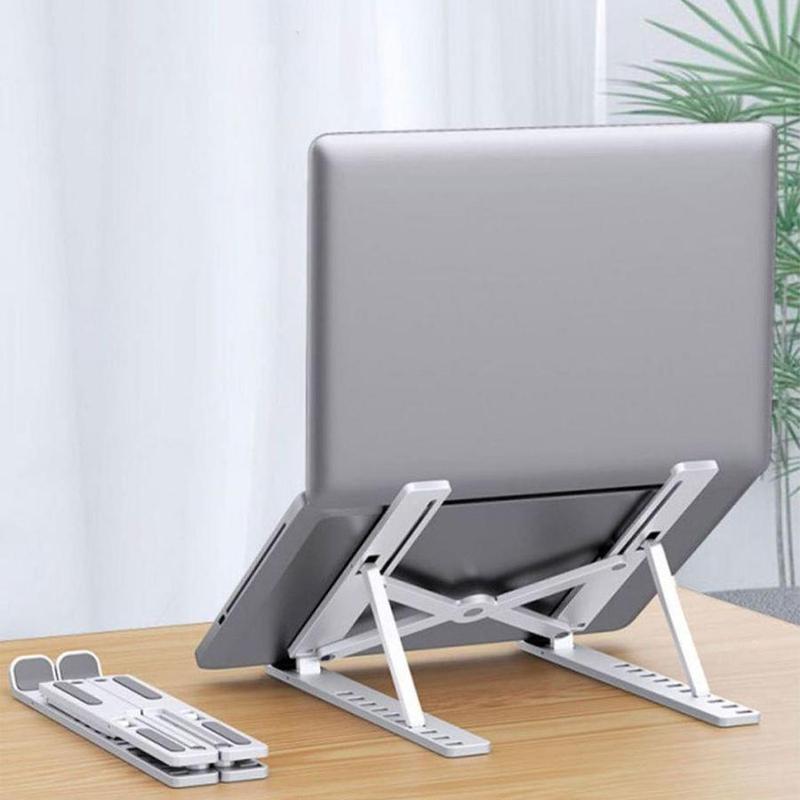 Portable Laptop Stand, 1 Count Adjustable Laptop Holder, Desktop Laptop ...