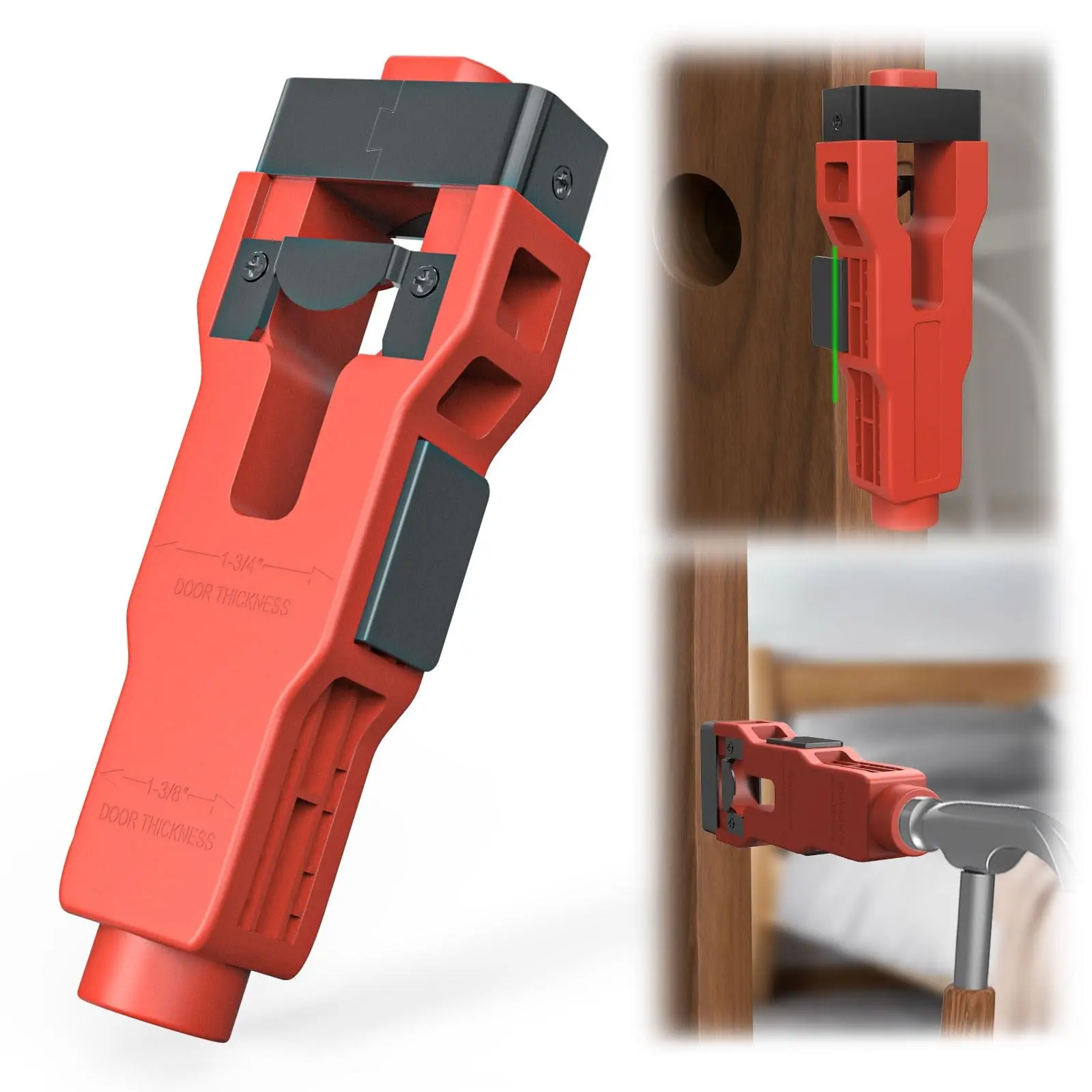 Door Latch Mortising Tool Kit, Complete Door Latch Installation Set ...