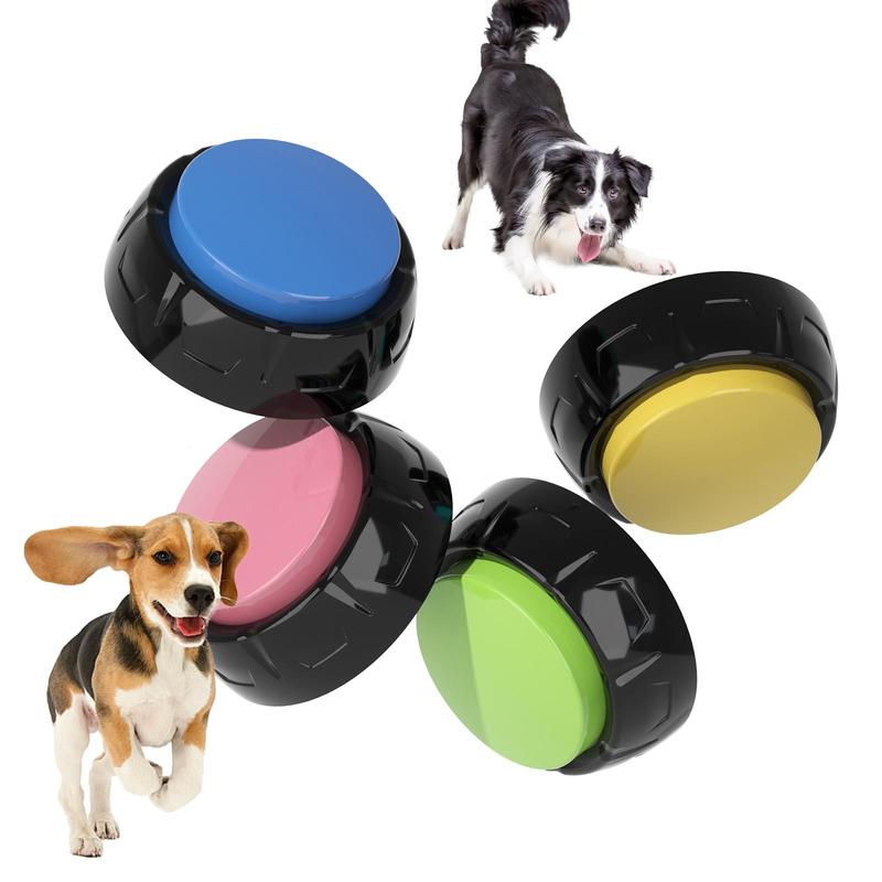 Pet Toy Dog Talking Buttons For Communication, Recordable Dog Training ...