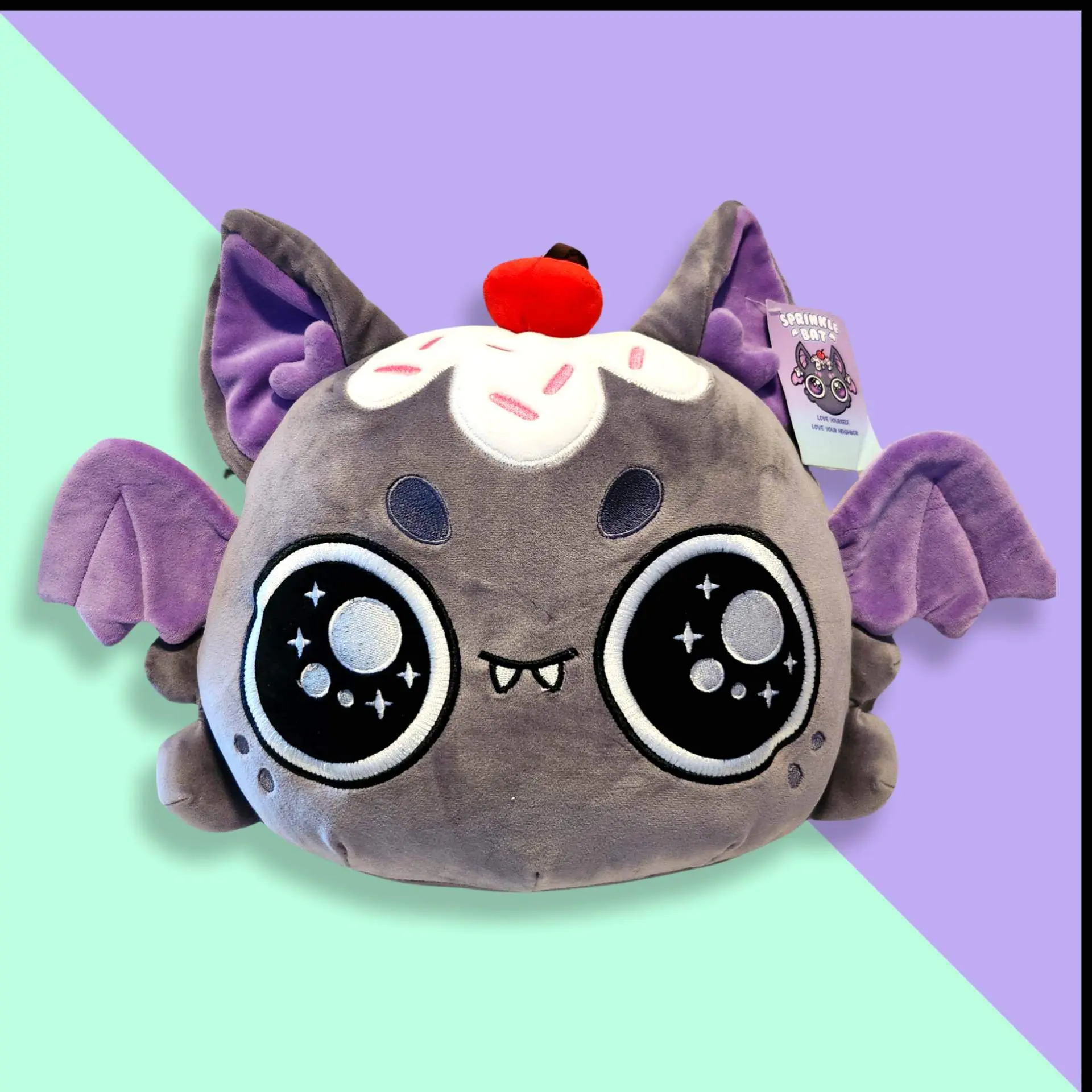 Sprinkle Bat 12" Mallow Soft Plush Large, Soft, Art Toy Original ...