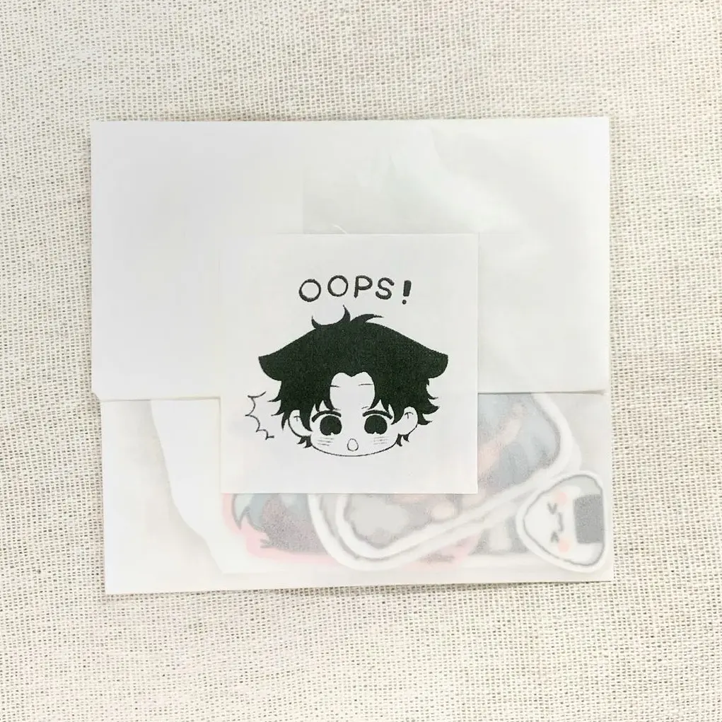 Oops Anime Sticker Bundle - TikTok Shop