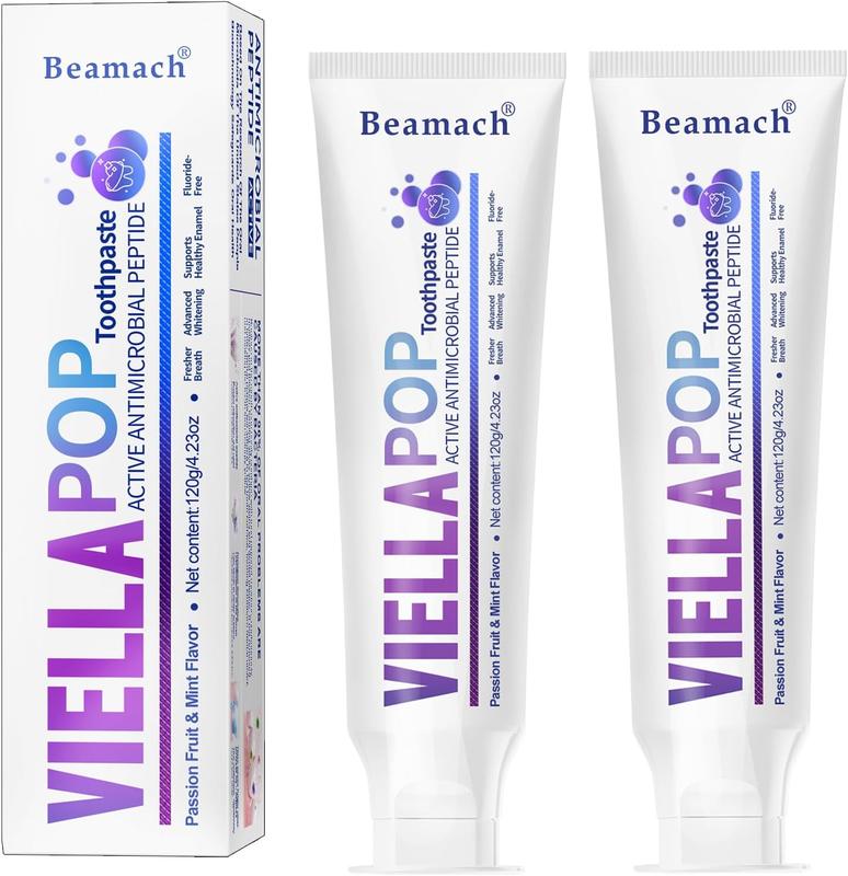 Viella POP Purple-to-Blue Whitening Toothpaste – Explosive Beads ...