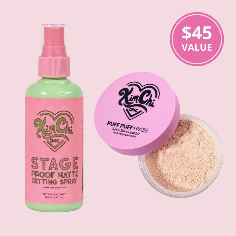 KimChi Chic Beauty All Day Slay Duo - Puff Puff Pass Setting Powder and ...