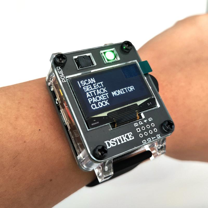 WiFi Attack And Defense Tool Deauther Watch X Portable Security Test ...