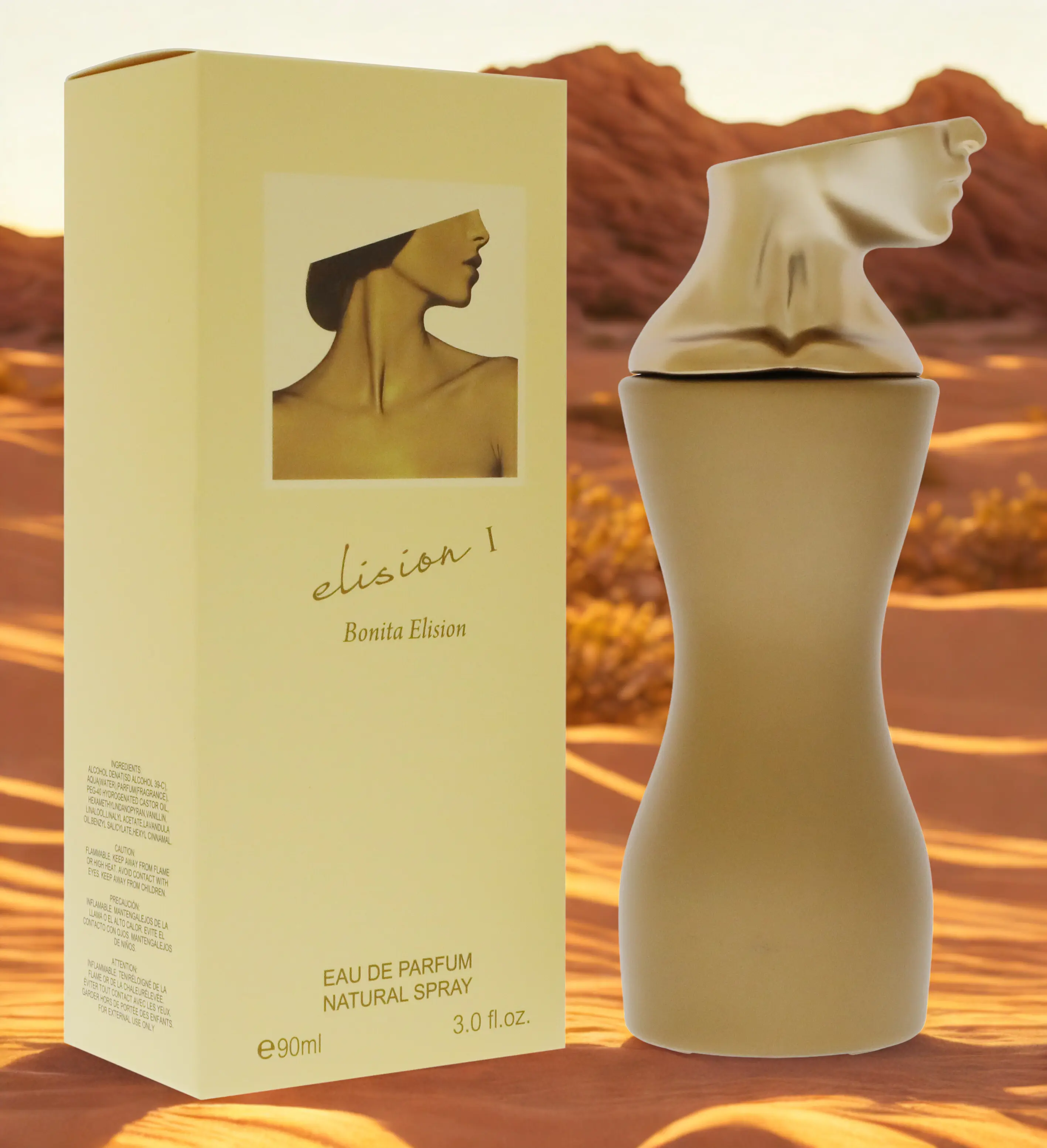 Royal Fragrance Elision I Bonita Eau de Parfum Natural Spray 90ml for ...