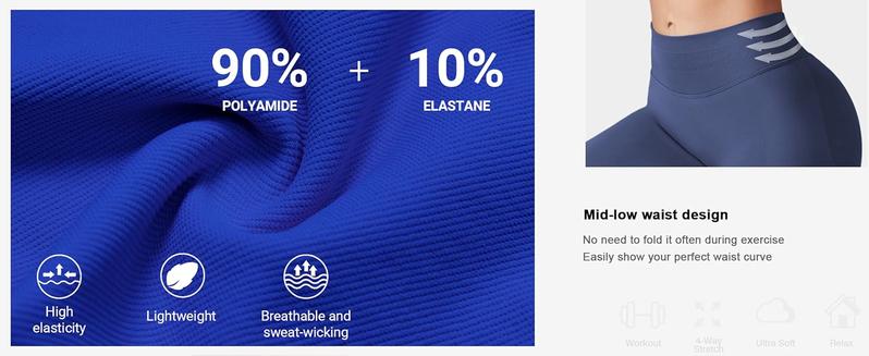 DEEFY Women Seamless Pants Butt Lifting Leggings - TikTok Shop