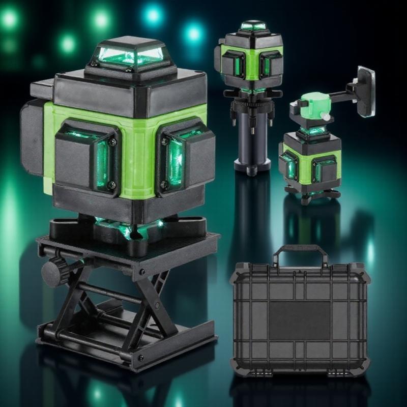 High Precision Auto-Leveling Laser Level with Infrared Line Projection ...