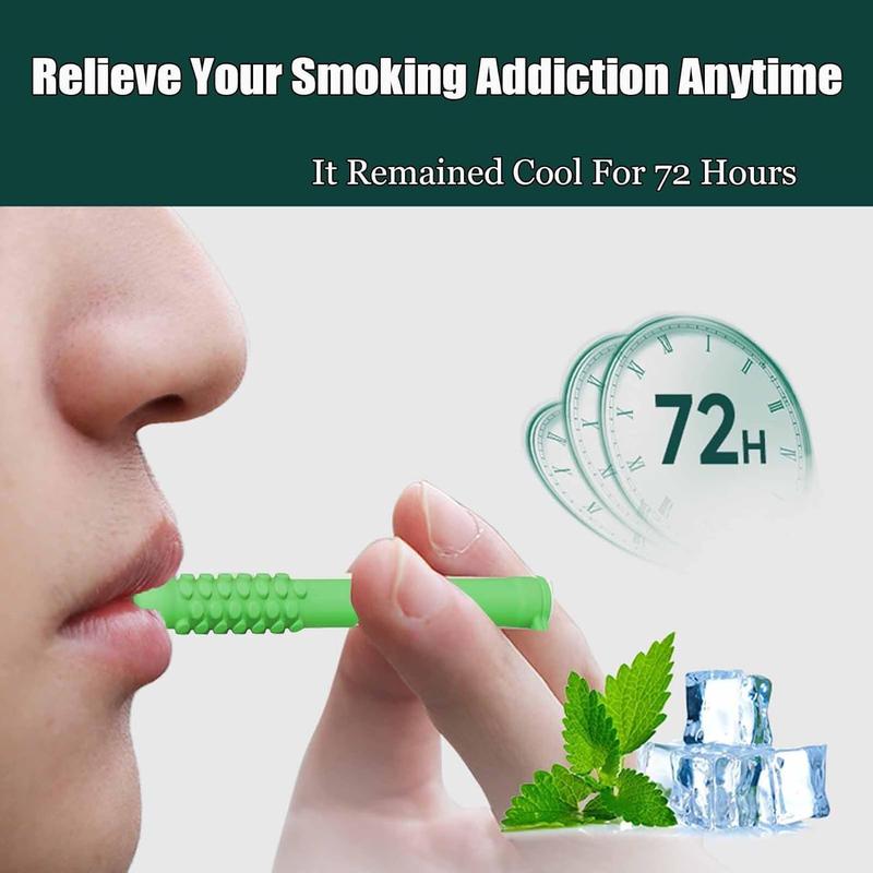 6 PCS Chewable Breather Quit, Stop Smoking Aids Work Chewable Breath ...